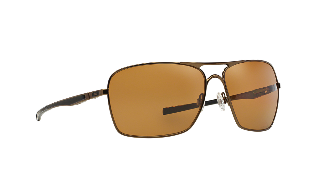 Oakley Plaintiff Squared Dark Brown Chrome Oo4063 06 Free Shipping Shade Station